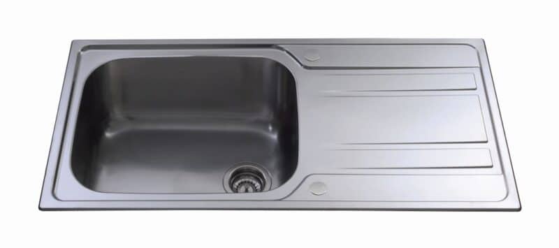 CDA KA71SS Stainless Steel Large Single Bowl Sink