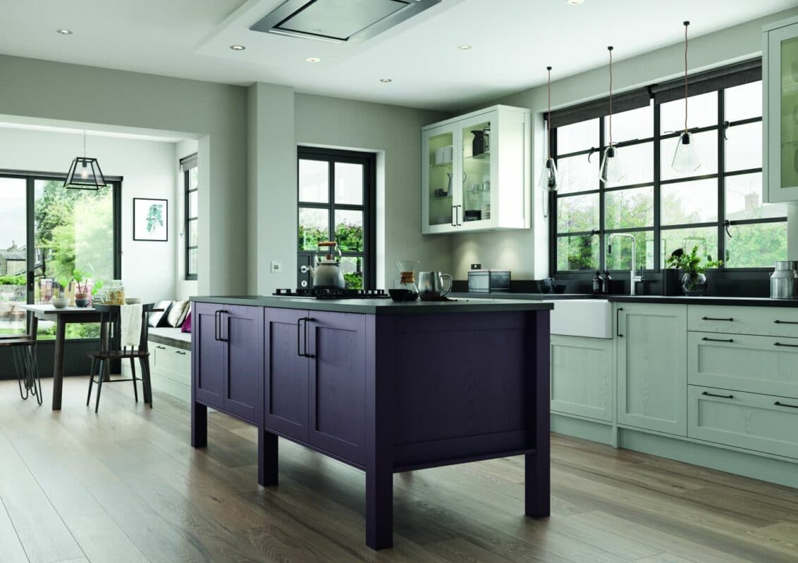 The Aldana Shaker Kitchen from Riley James Kitchens Stroud